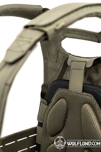 PERUN plate carrier - tactical vest OLIVE Drakkaria Nylon tactique ...