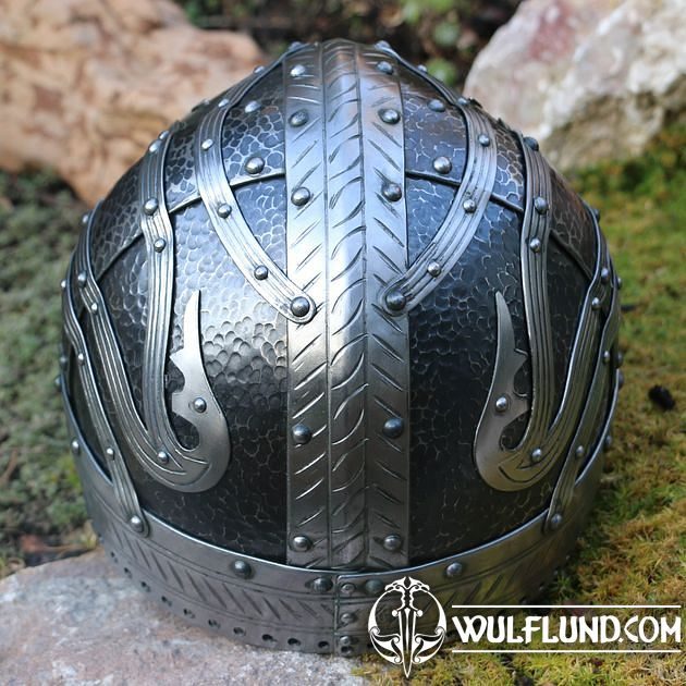 VENDEL, a luxurious Viking helmet Viking Helmets Helmets, Armour Wulflund