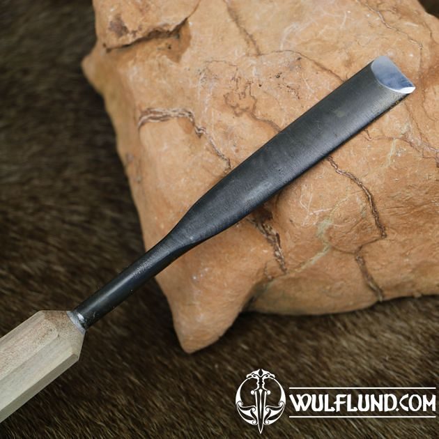 WOOD CHISEL, hand forged, type XVIII forged carving chisels Bushcraft ...