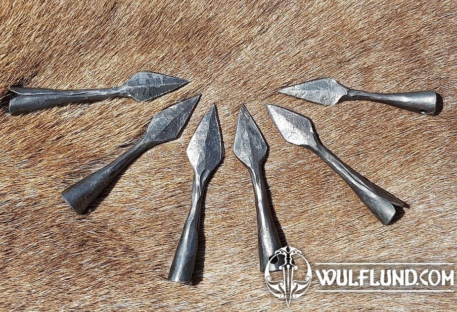 Forged Arrowhead - leaf, steel bows, crossbows archery, Weapons ...
