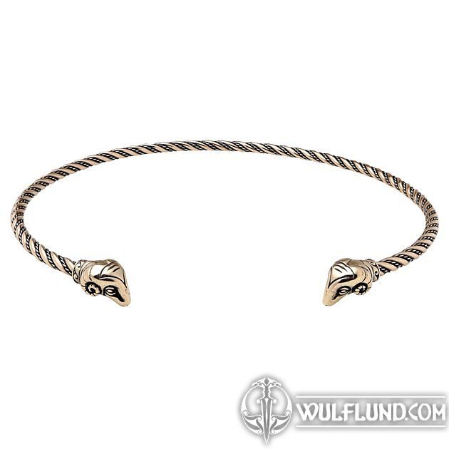 RAM - Torques, ancient Greece, bronze Drakkaria Torcs Bronze jewellery ...