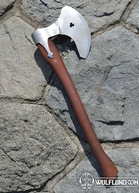 GOTHIC BATTLE AXE, cross Axes Weapons - Swords, Axes, Knives Wulflund ...