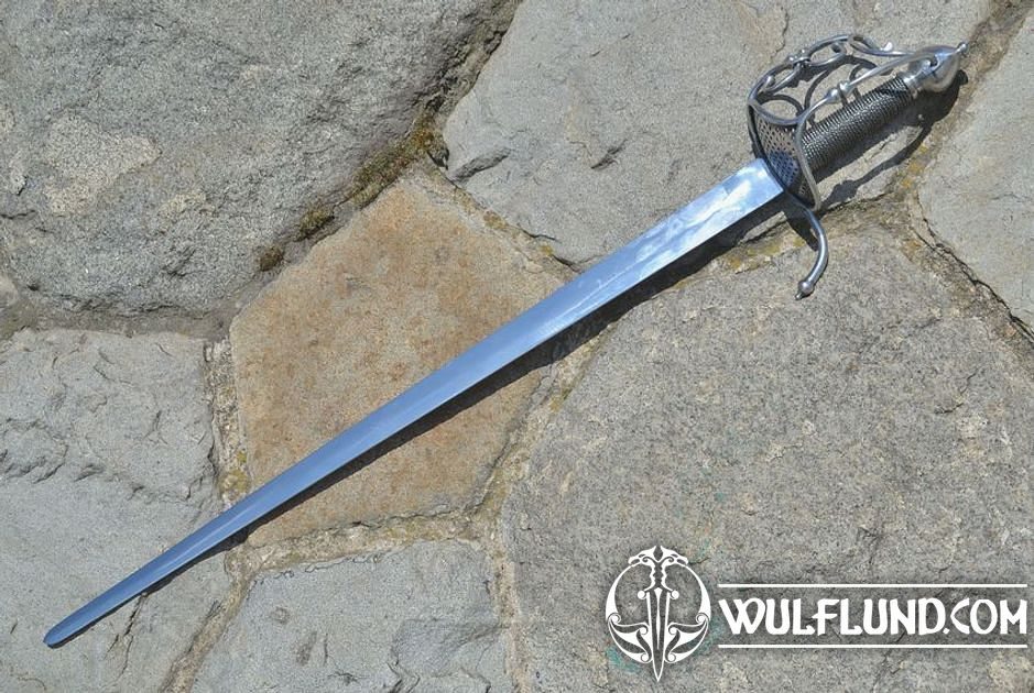 Pappenheim-hilt rapier Nous faisons revivre l'histoire