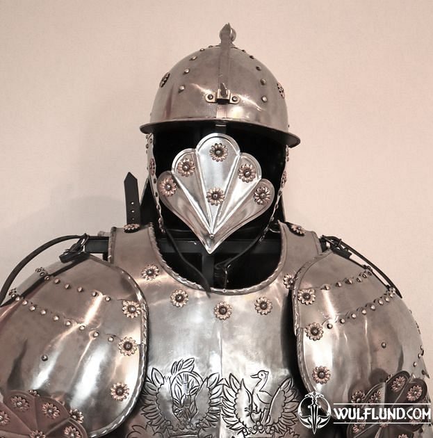 RENAISSANCE SUIT OF ARMOUR, etched armour, custom made Suits of Armour ...