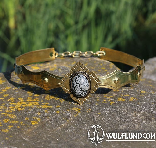 SIRAEL - MEDIEVAL GOTHIC CROWN with Obsidian tiaras, crowns Shoes ...