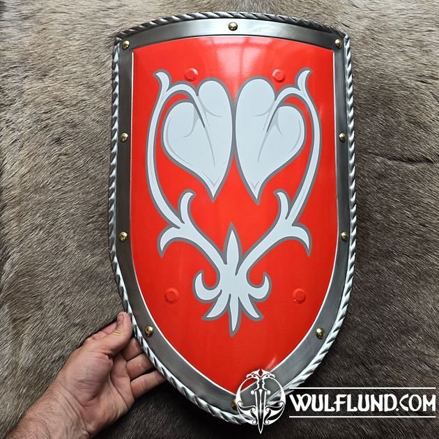 Lords of Talmberg - Coat of Arms, medieval shield - metal painted ...