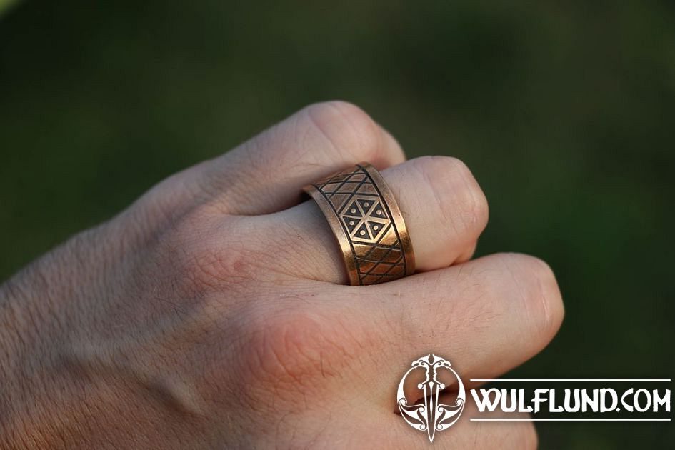 GROMOVITI ZNACI, bronze, Slavic Ring Rings Bronze jewellery, Jewellery ...