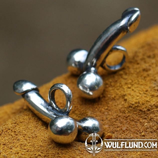 FASCINUS, Roman phallic pendant, silver Drakkaria pendants Silver ...