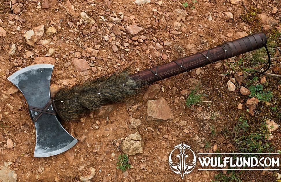 The Barbarian, Axe Axes Weapons - Swords, Axes, Knives Wulflund.com ...
