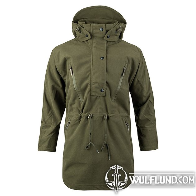 ANORAK for Bushcraft, Argyll Smock Moss Green Bushcraft Bushcraft ...