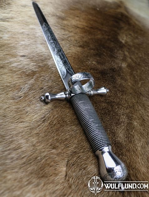 HONORIUS luxury etched renaissance dagger Costume and collectors ...