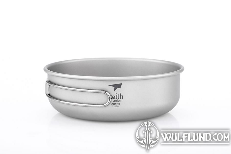 Ti5326 Titanium Bowl With Folding Handle KEITH equipment for archery ...