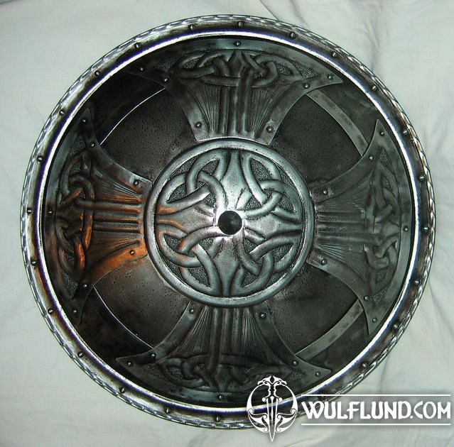 CELTICA, round decorative shield painted shields Shields, Armour ...