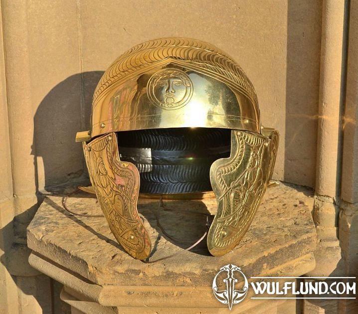 Weiler type helmet from Xanten, collectible replica Roman and Celtic ...