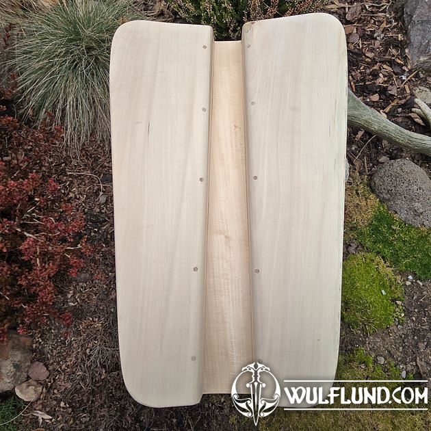 PAVISE MEDIEVAL SHIELD, wooden body Drakkaria battle ready shields ...