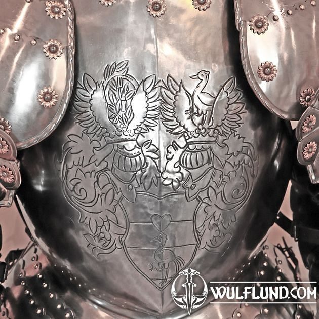 RENAISSANCE SUIT OF ARMOUR, etched armour, custom made Suits of Armour ...