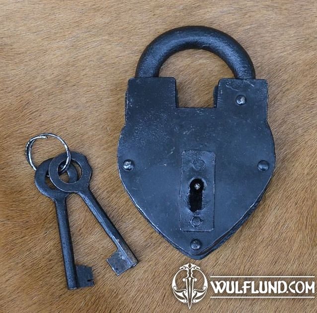 FORGED MEDIEVAL LOCK FOR CHEST - wulflund.com