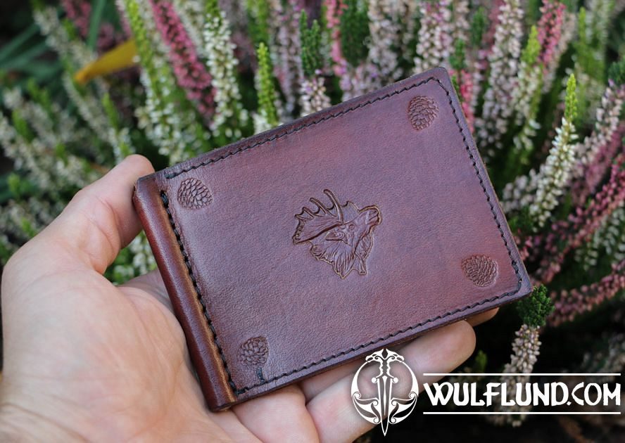 ELK, leather wallet Drakkaria wallets Leather Products Wulflund.com ...