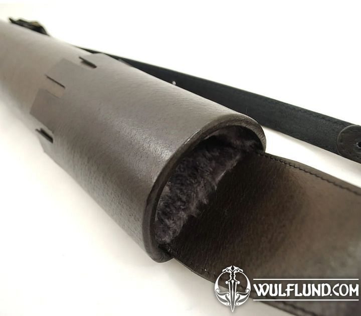BASTILA - leather back quiver, half round equipment for archery archery ...