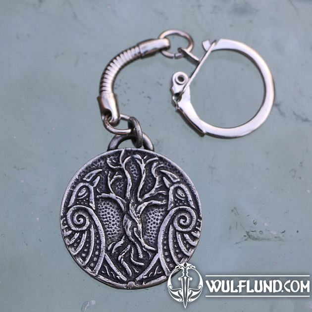 HUGINN and MUNINN, Viking keychain, zinc Drakkaria keychains Jewellery ...