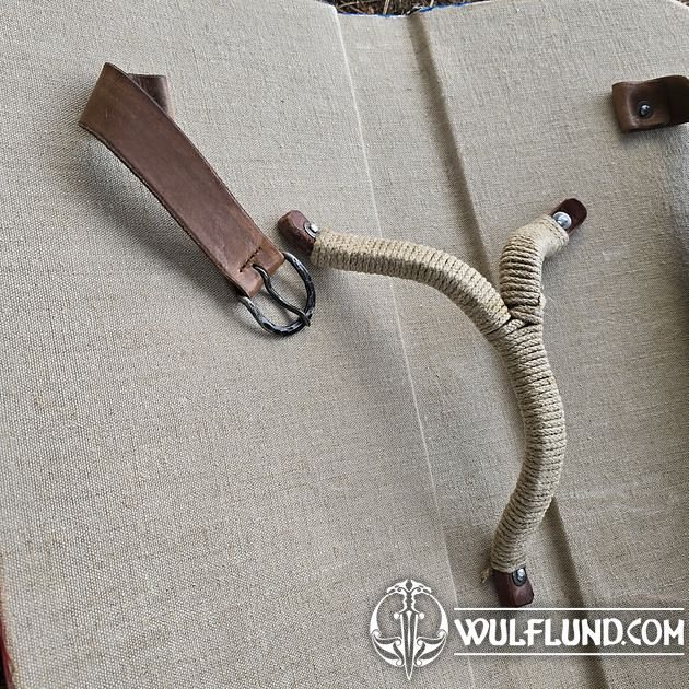 Pavise shield of Paris, hand-painted wooden medieval shield living ...