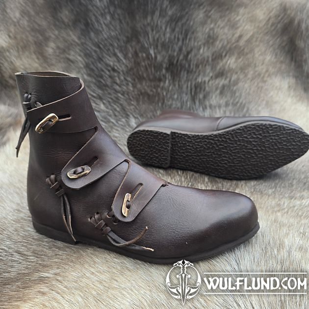 BORG, viking leather shoes viking, slavic boots footwear, Shoes ...