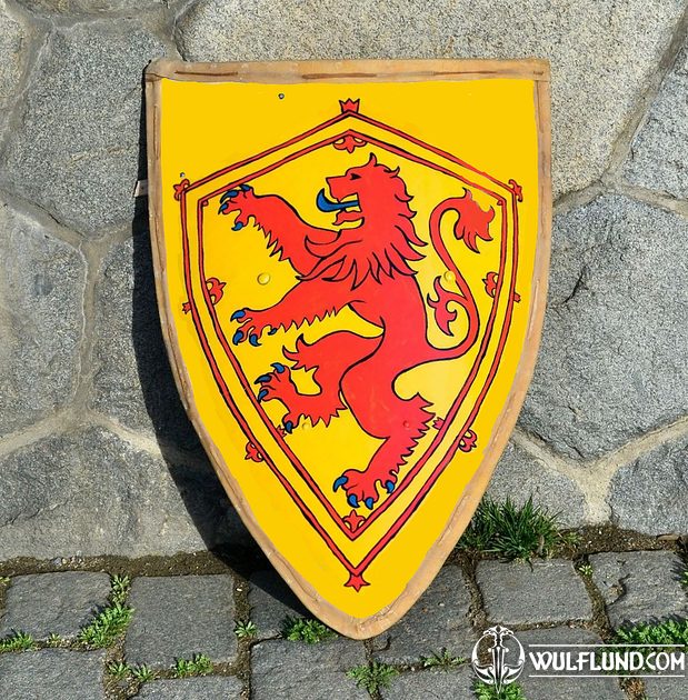 GOTHIC SHIELD - SCOTLAND, painted, combat for HMB battle ready shields ...