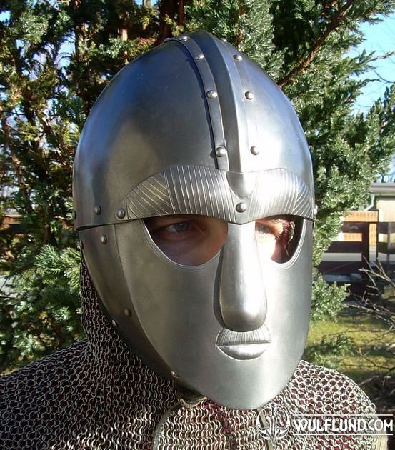 Sutton Hoo Helmet Replica Viking and Anglo-Saxon Helmet - wulflund.com