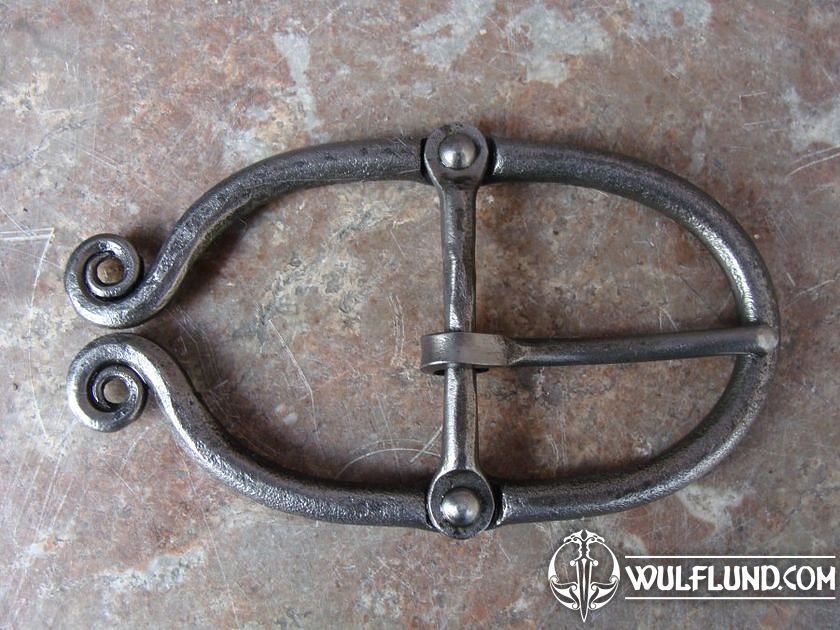 FORGED BELT BUCKLE Historical fibulae Smithy Works, Coins Wulflund.com ...