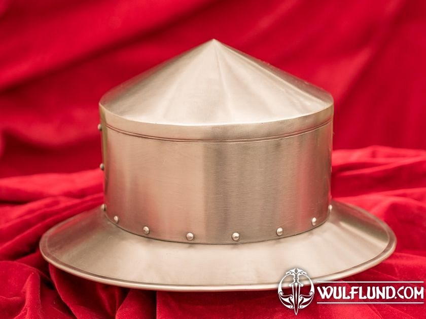 IRON HAT - riveted helmet medieval helmets Helmets, Armour Helmets ...