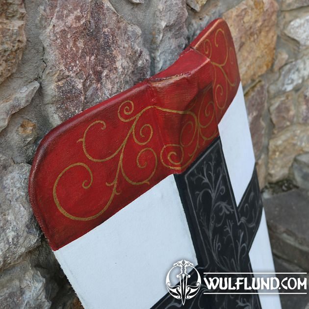 MEDIEVAL PAVISE SHIELD, hand painted wooden shield - Konstanz ...