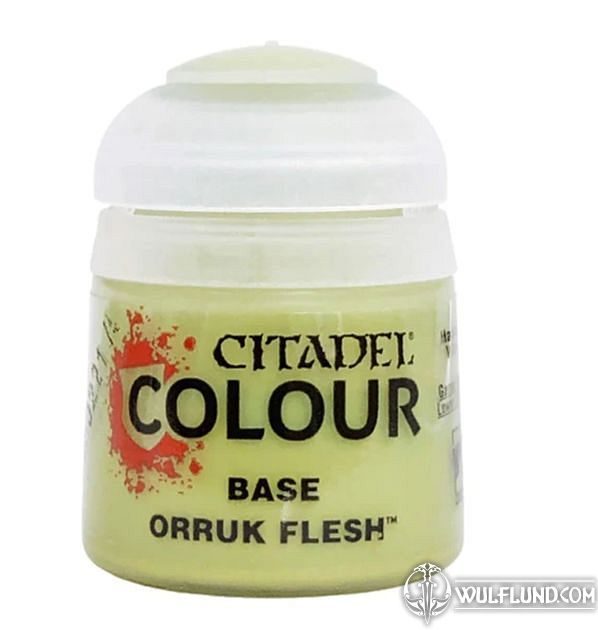 Citadel Base ORRUK FLESH 12ml Colors and modeling Wargaming Wulflund ...