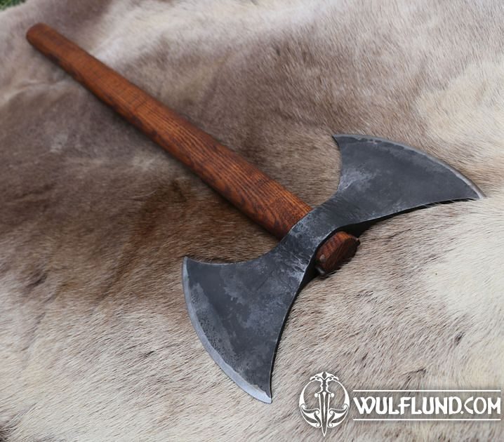 Fantasy Barbarian Battle Axe Drakkaria Axes Weapons - Swords, Axes ...