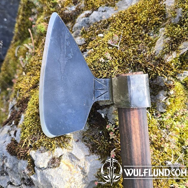 PILSEN, Hussite medieval axe of the 15th century, replica Bohemia ...