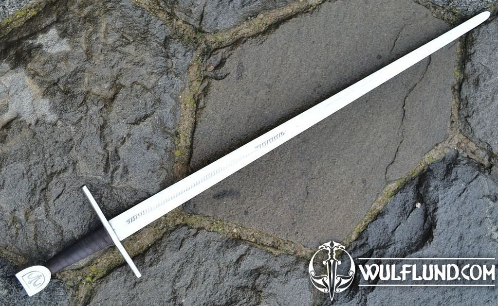 ETCHED SWORD, museum replica, XIII. Century medieval swords swords ...