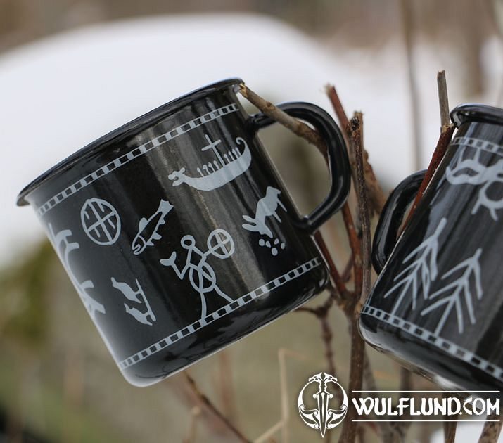 SÁMI Sápmi Lapland Enamel Mug mugs, goblets, scarves Decorations, Home ...