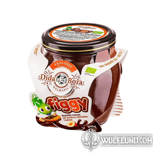 BIO FICOCO chocolate spread with figs 240 g - Dida Boža jams ...