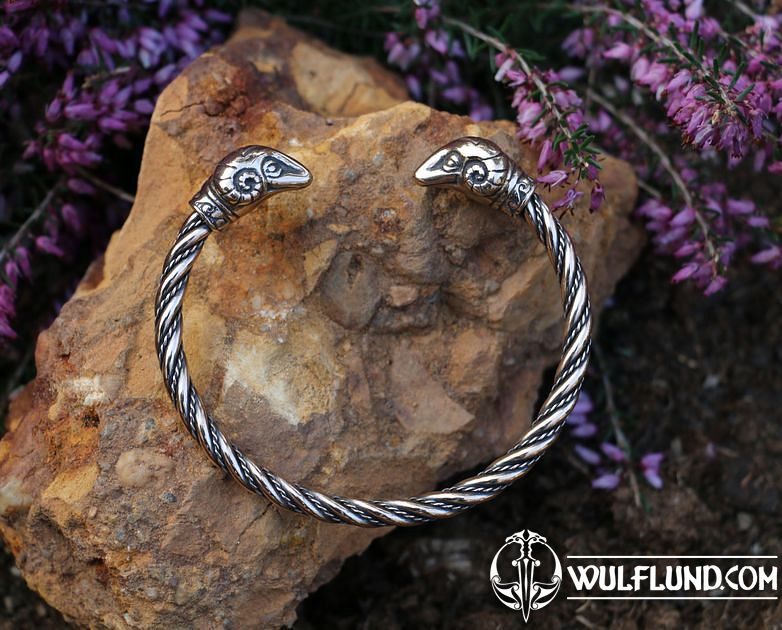 RAM - Bracelet, bronze Drakkaria Viking, Slavic, Celtic bracelets ...