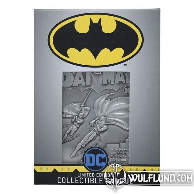 DC Comics Collectible Plaque Batman Limited Edition Batman Licensed ...