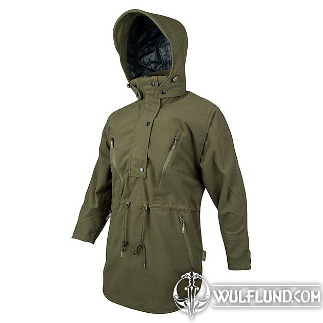 ANORAK for Bushcraft, Argyll Smock Moss Green Andere Bushcraft Produkte ...