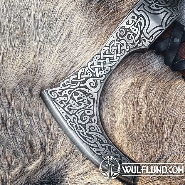 MJOLLNIR etched Thor's Hammer - Axe Arma Epona Axes Weapons - Swords ...