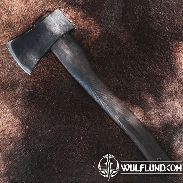 CANADIAN FORGED AXE - FRASER Drakkaria Axes Weapons - Swords, Axes ...