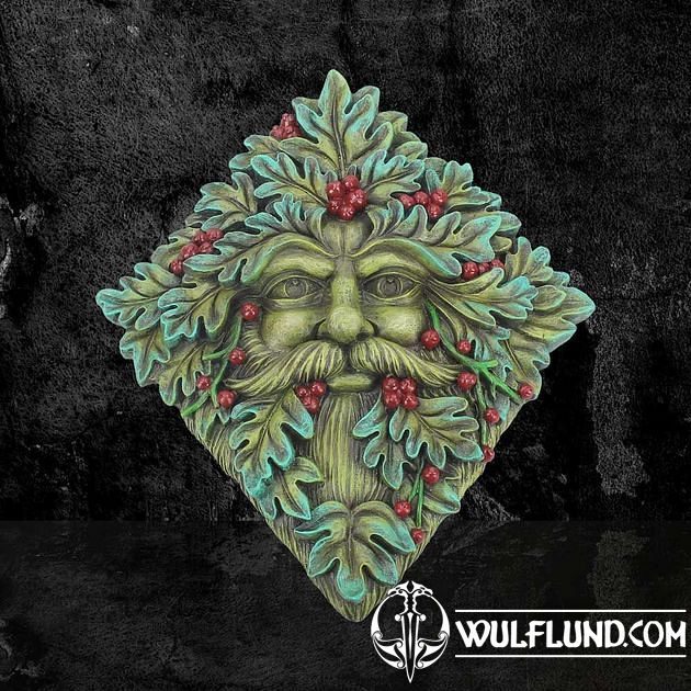 Tree Spirit Wall PlaqueBerry Beard 24cm Pagan decorations - wulflund.com