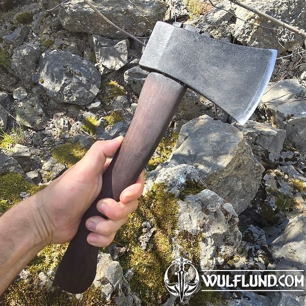 CANADIAN FORGED AXE - FRASER Drakkaria Axes Weapons - Swords, Axes ...