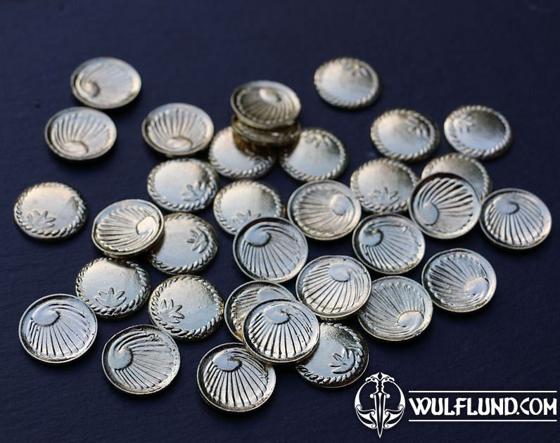 CELTIC COIN - Rainbow cup, replica, brass Drakkaria celtic coins Coins ...