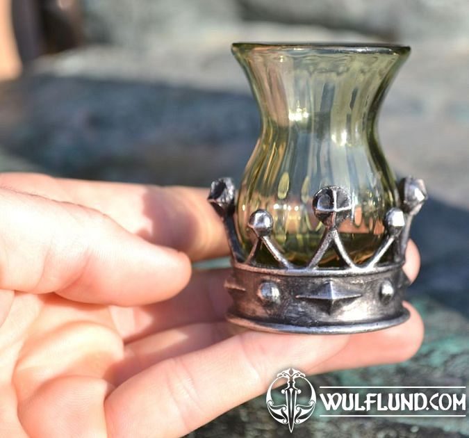 Glass and Tin medieval Cups We make history come alive!