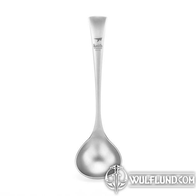 Ti8706 Titanium Serving Spoon Titanium equipment Bushcraft We make ...