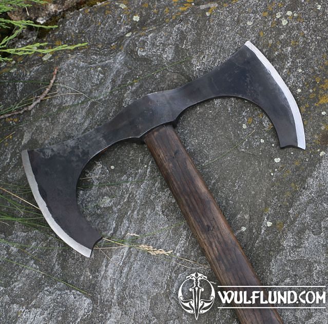 Fantasy Barbarian Battle Axe, sharp Arma Epona Axes Weapons - Swords ...