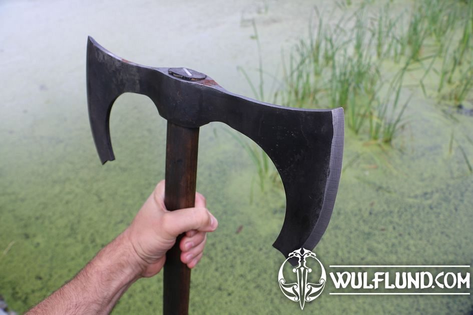 Fantasy Barbarian Battle Axe, sharp Arma Epona Axes Weapons - Swords ...