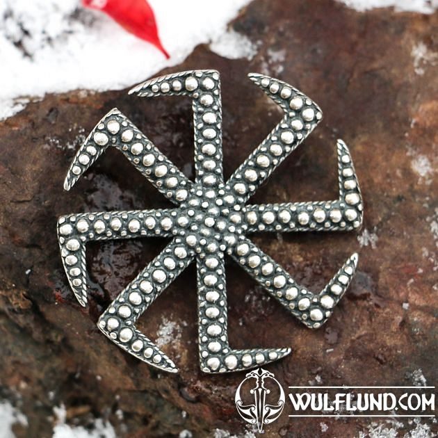 KOLOVRAT, Slavic Sun symbol of Rodnovery Wulflund.com - Manufacture of ...